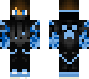 blue gamer | Minecraft Skin