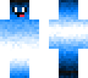 Blue gradient | Minecraft Skin
