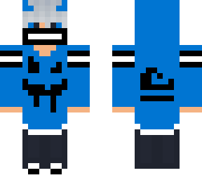 Blue Pvp Skin | Minecraft Skin