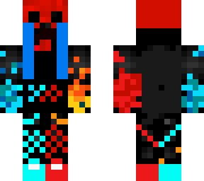 Crying ice and fire preston playz | Minecraft Skin