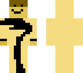 dirpy gold man | Minecraft Skin