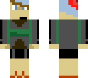 Finished Product of Dsmp OC | Minecraft Skin