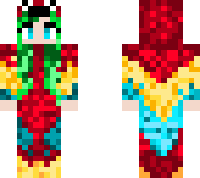 Parrot Girl Minecraft Skins