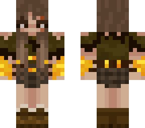 Piglin Girl | Minecraft Skin