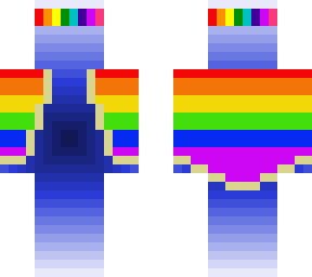 Pride skin refrence-2 | Minecraft Skin