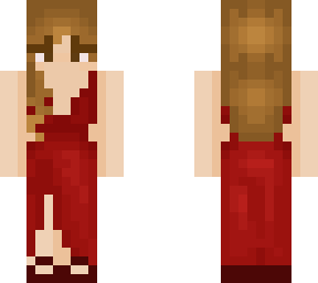 red dress | Minecraft Skin