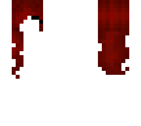 Red Earmuff Hair | Minecraft Skin