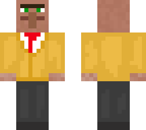 Villager in gold suit. | Minecraft Skin