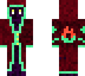 Wizard green accents | Minecraft Skin