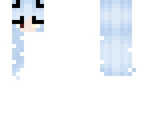 blue hair base | Minecraft Skin