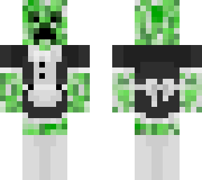 Creeper Maid | Minecraft Skin