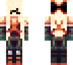 katsuki bakugo fem mc | Minecraft Skins
