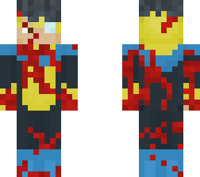 Invincible (battle damaged) | Minecraft Skin