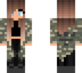 Militar girl | Minecraft Skin