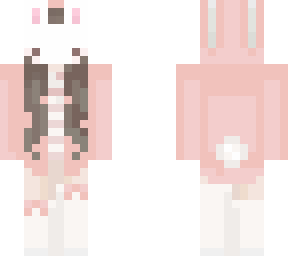pink bunny | Minecraft Skin