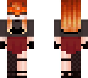 Rock or Punk Girl | Minecraft Skin