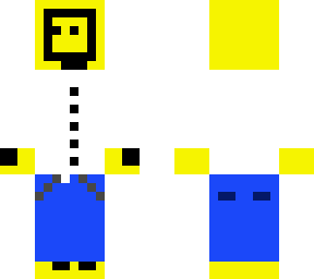 STICKMAN YELLOW | Minecraft Skin