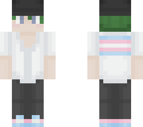 xxtra trans pride toad | Minecraft Skin