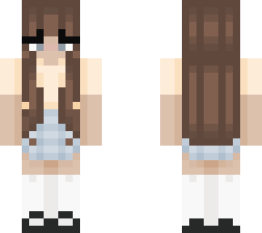 Long Hair Girl | Minecraft Skins
