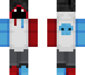 bbh wearing skeppy merch | Minecraft Skin