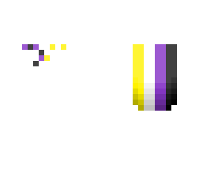 enby/non binary cape!!! | Minecraft Skin