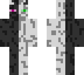 Enderman (Half and Half) | Minecraft Skin