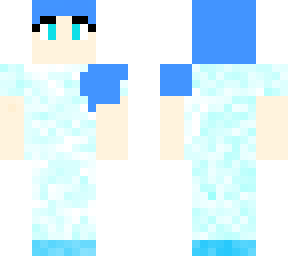 Ice Princess of the blue ice | Minecraft Skin