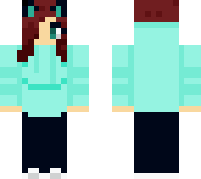 go teal | Minecraft Skins