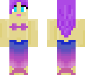 pink mermaid | Minecraft Skins