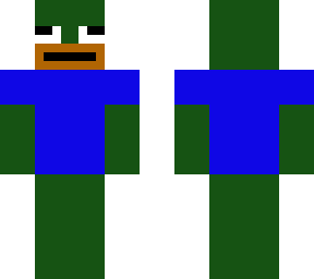 Pepe the frog meme | Minecraft Skin