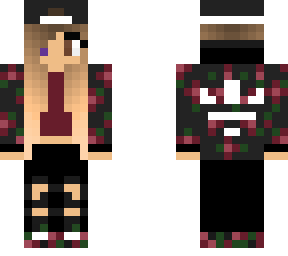 Rose Girl Edit | Minecraft Skin