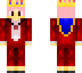 Technoblade Youtuber 2d | Minecraft Skins