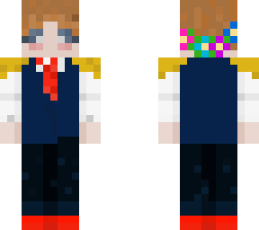 Unisex Suit and Flower Crown-Pride | Minecraft Skin