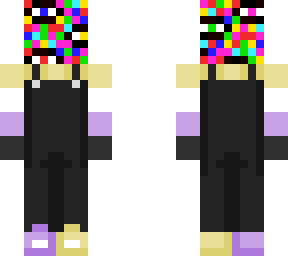 Weirdcore Non-Binary | Minecraft Skin