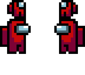 Among Us Crewmate Imposter Mini Red Minecraft Skins