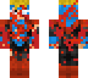 Damaged Alternate Invincible | Minecraft Skin