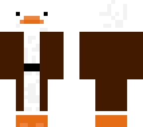 Goose Wearing Jedi Robe | Minecraft Skin