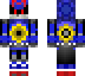 Metal Mario | Minecraft Skin