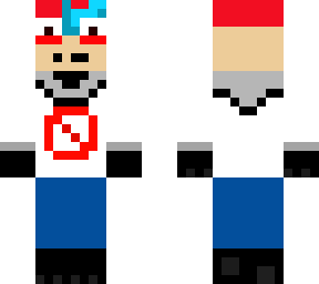 monster bf (fnf mod) | Minecraft Skin
