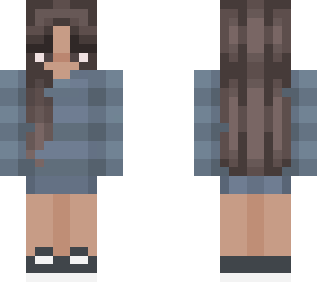 oversized hoodie girl | Minecraft Skin