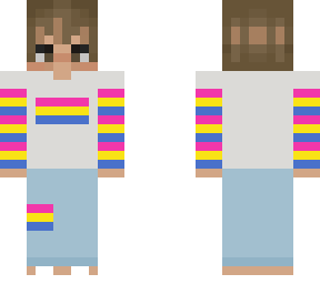 Pan Pride | Minecraft Skin