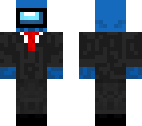 blue among us character | Minecraft Skins