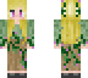 Dandelion Girl | Minecraft Skin