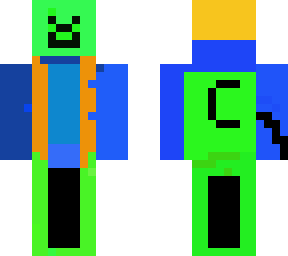 Drip Creeper Minecraft Skins