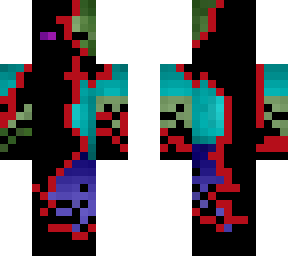 End Infected Zombie | Minecraft Skin