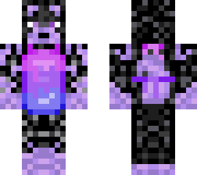 Enderfox with Pixelbug's Bi Apron | Minecraft Skin