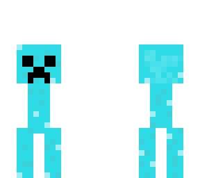 Ice creeper | Minecraft Skin