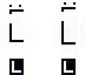 white tapl loser | Minecraft Skins