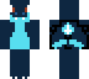 Mega charizard X | Minecraft Skin