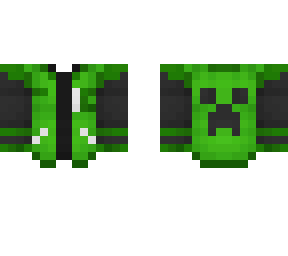 MFL Snow Creepers Letterman / Varsity Jacket Base | Minecraft Skin